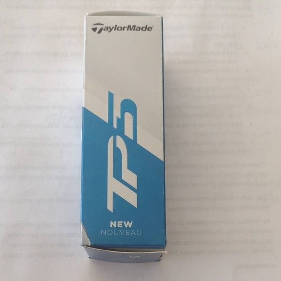 TaylorMade | Other | Taylormade Tp5 Golf Balls In Blue And White Box ...